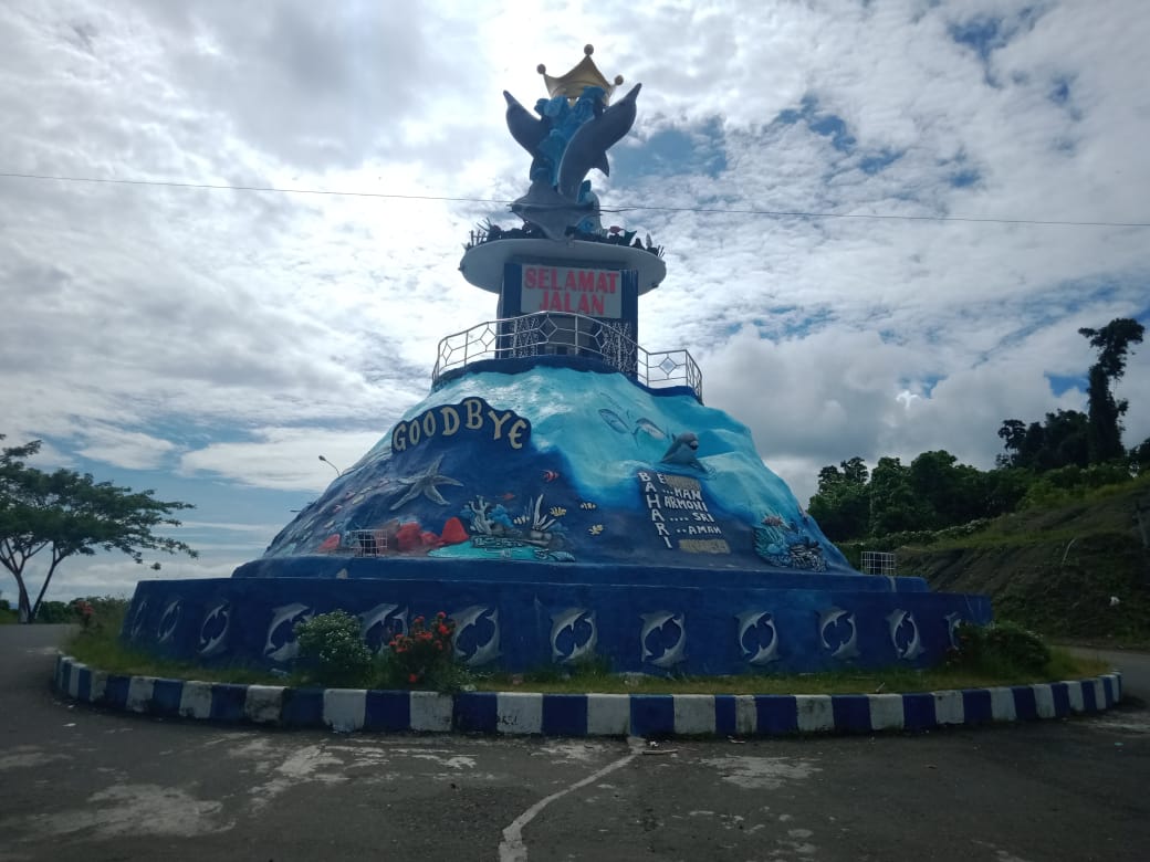 Tugu Selamat Datang Ikon Kabupaten Raja Ampat - Berita Daerah