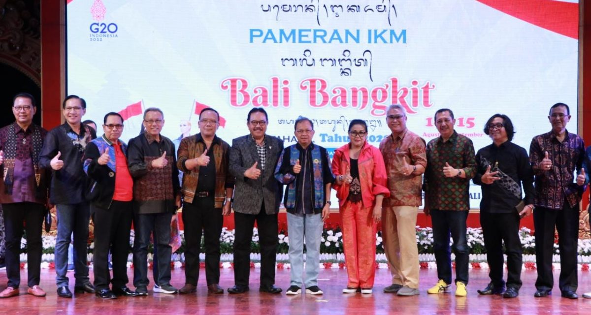 Gubernur Bali Buka Pameran IKM Bali Bangkit Tahap 7 2022 - Berita Daerah Gubernur Bali Buka ...