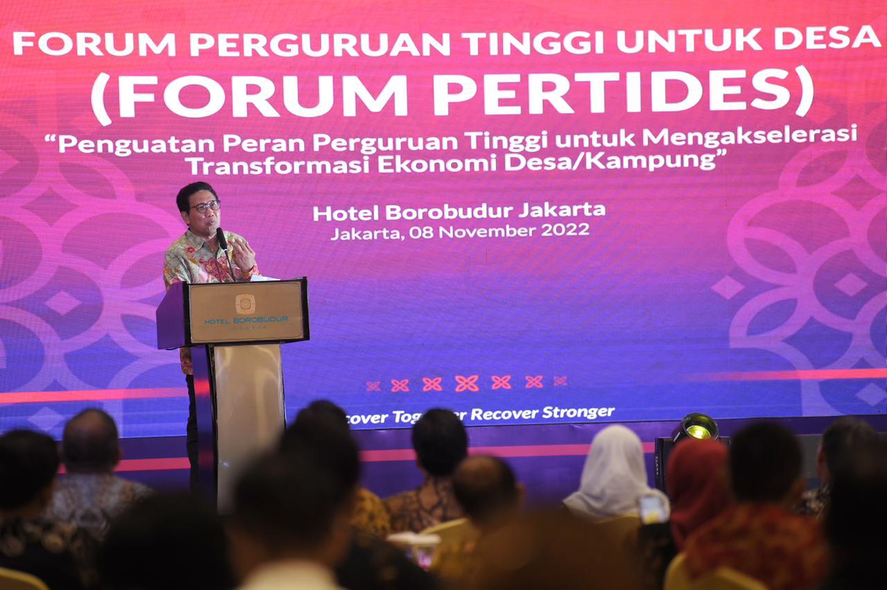 Kemendes PDTT dan Pertides Sinergikan Percepatan Pembangunan Desa ...