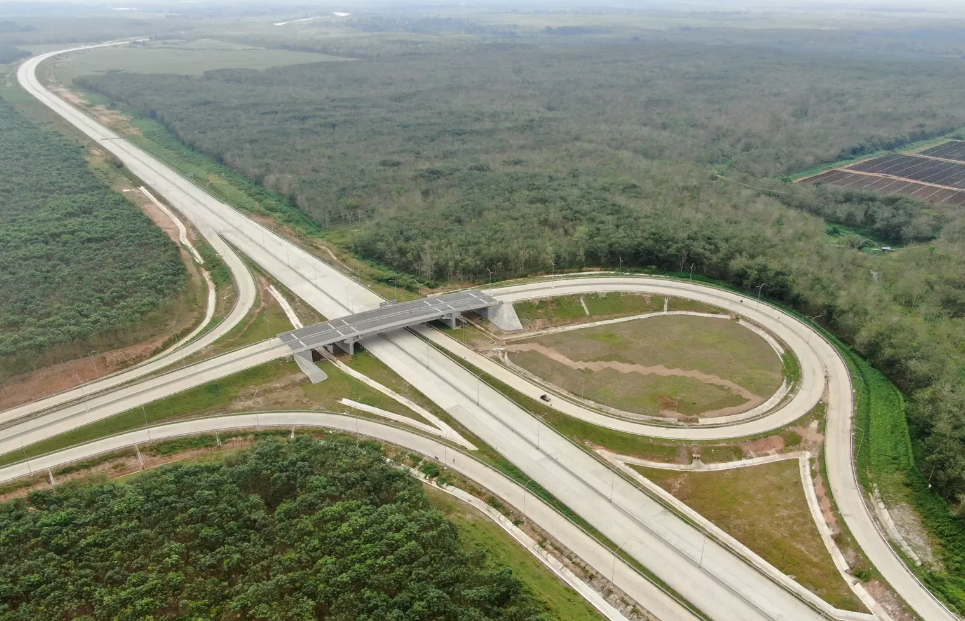 Tahun 2024, Hutama Karya Targetkan Jalan Tol Trans Sumatera Tahap I Rampung - Berita Daerah