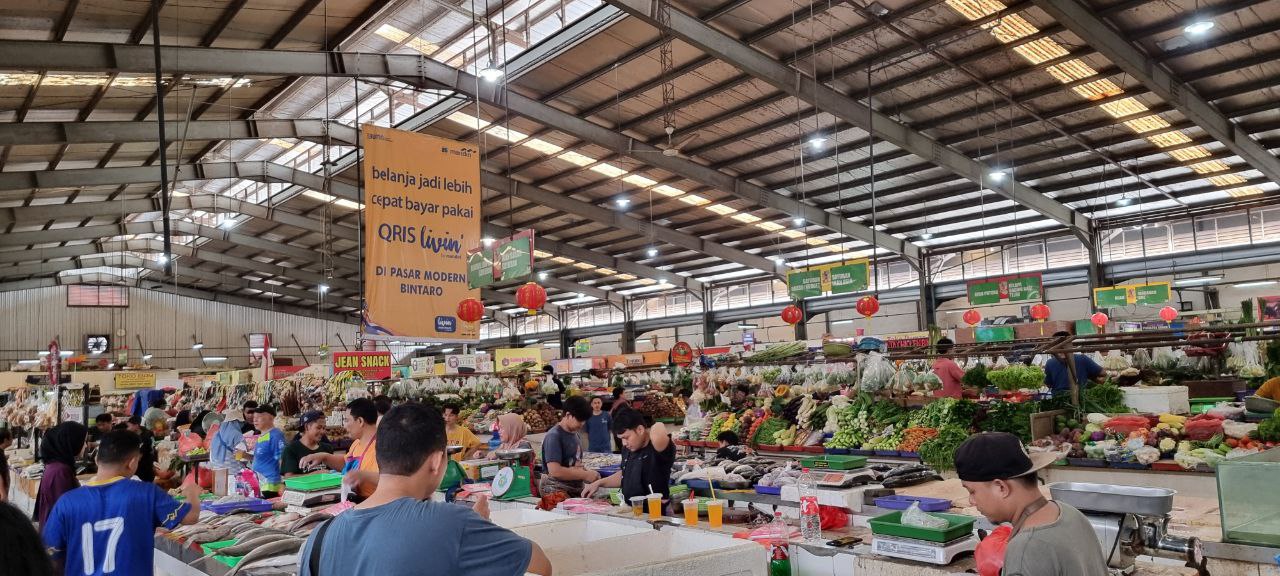 Suasana Pasar Modern Bintaro Jaya di Kota Tangerang Selatan - Berita Daerah