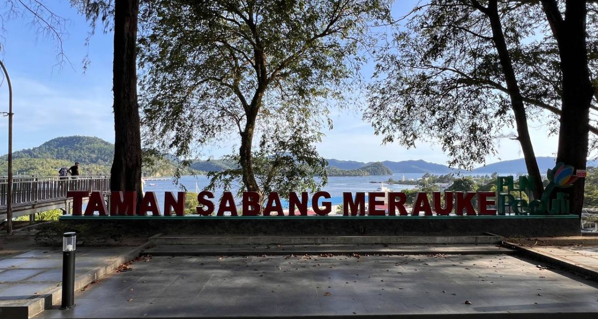 Indahnya Taman Sabang Merauke di Kota Sabang - Berita Daerah