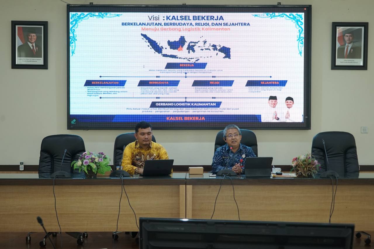 Menuju Gerbang Logistik, Bappeda Kalsel Paparkan Visi Misi 2025-2029 ...