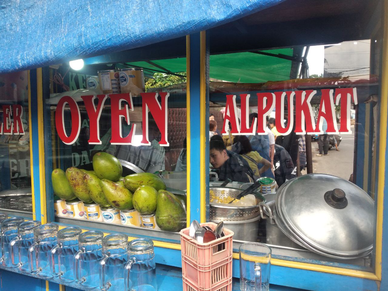 Penjual Es Oyen di Kepu Selatan, Jakarta Pusat - Berita Daerah